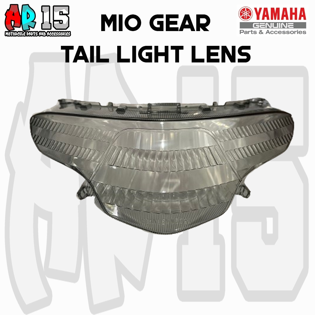 MIO GEAR Taillight Lens Yamaha Genuine Parts | Shopee Philippines