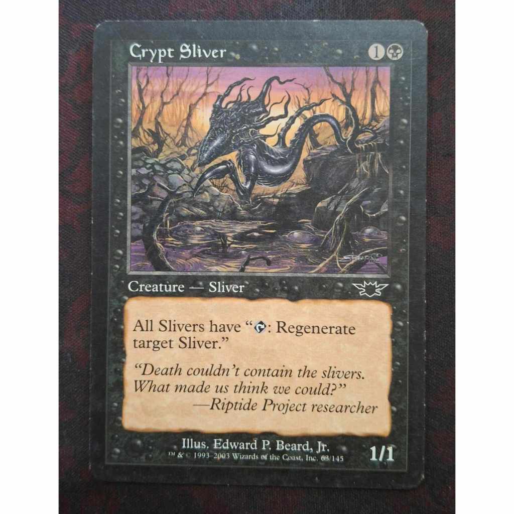 Crypt Sliver ( MTG / Common / Creature / LGN / Slightly Played ...