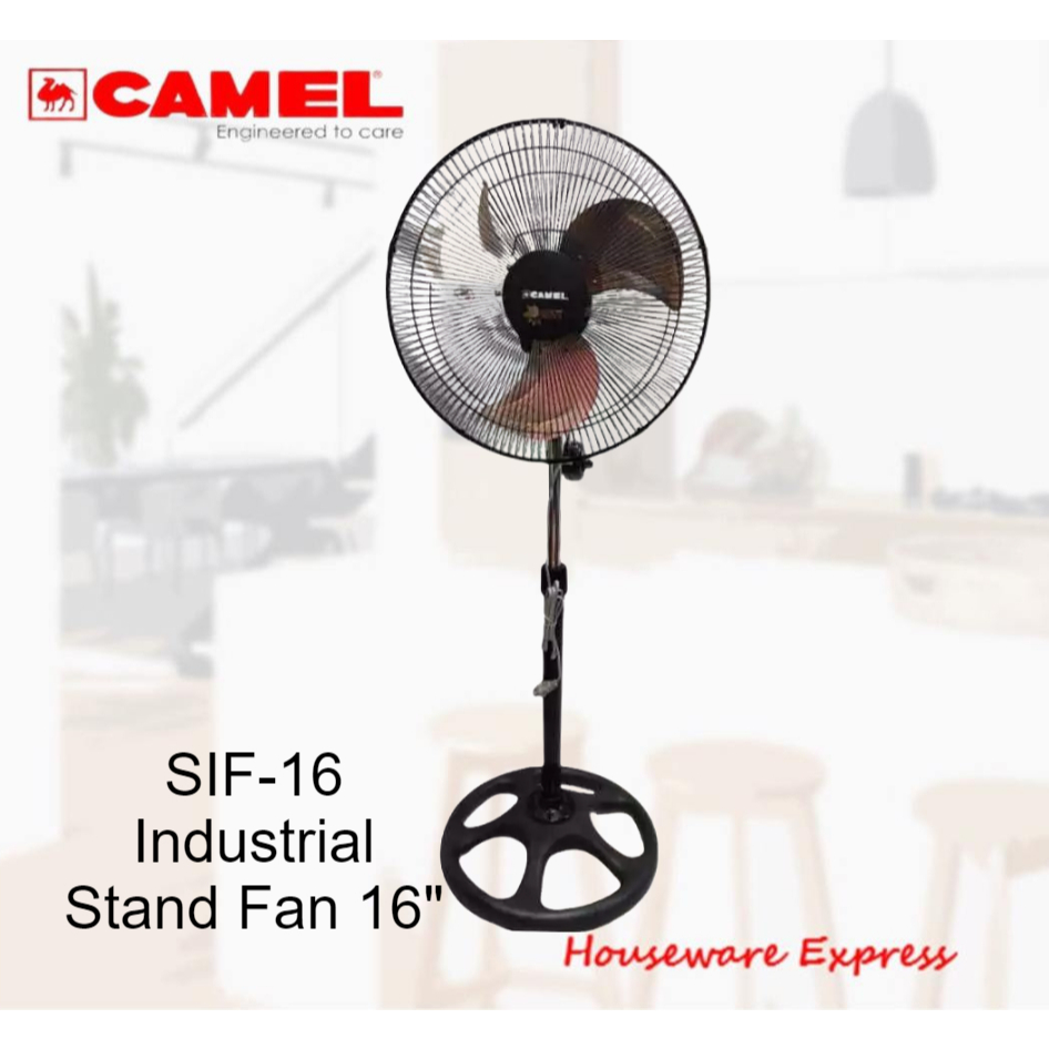 Camel SIF16 Industrial Stand Fan 16" SIF-16 (Houseware Express ...