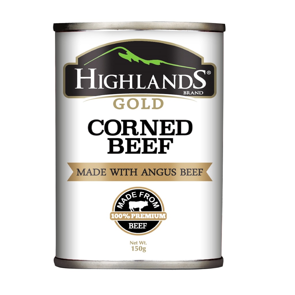 Highlands Corned Beef Gold 150g | Shopee Philippines