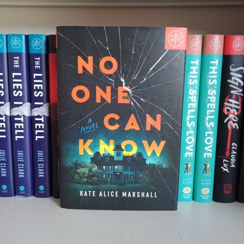 BOTM: No One Can Know by Kate Alice Marshall (Hardcover) | Shopee ...