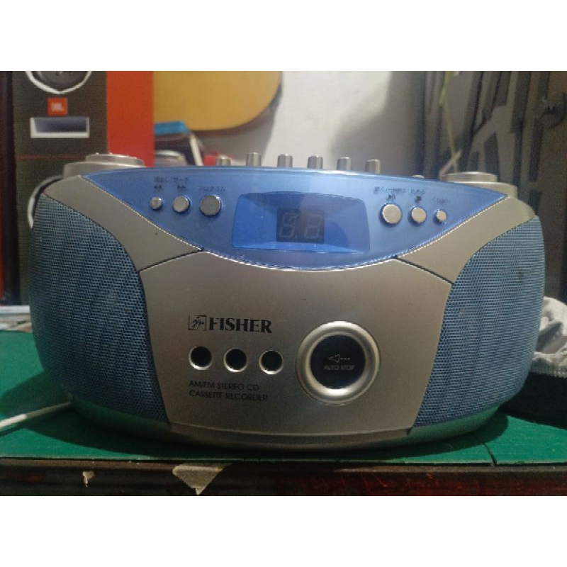 Fisher Am/FM Stereo CD Cassette Recorder | Shopee Philippines