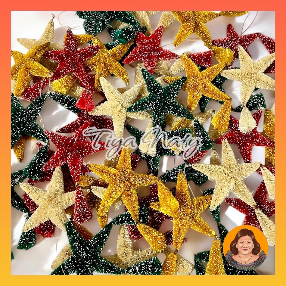 TIYA NATY 7" Native Star Parol Seasonal Ornament Christmas Traditional ...