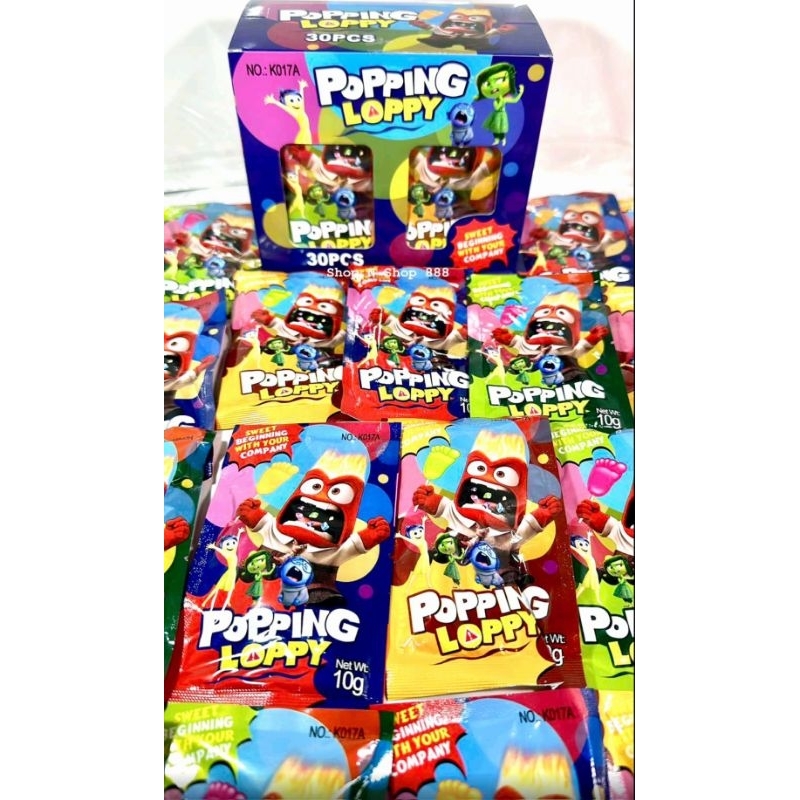 Popping Loppy Candy !!! 30pcs/Box | Shopee Philippines