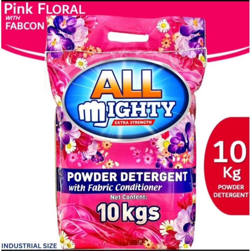 All Mighty Powder detergent 10kls | Shopee Philippines