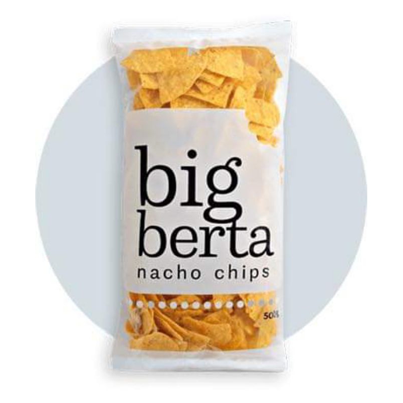 BIG BERTA NACHO CHIPS 500G | Shopee Philippines
