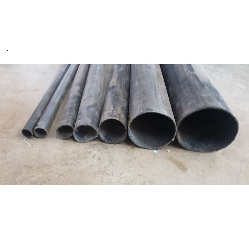 Black PVC pipe 1/2, 3/4, 1, 1 1/2, 2, 3, 4 Light Duty (soft) for water ...