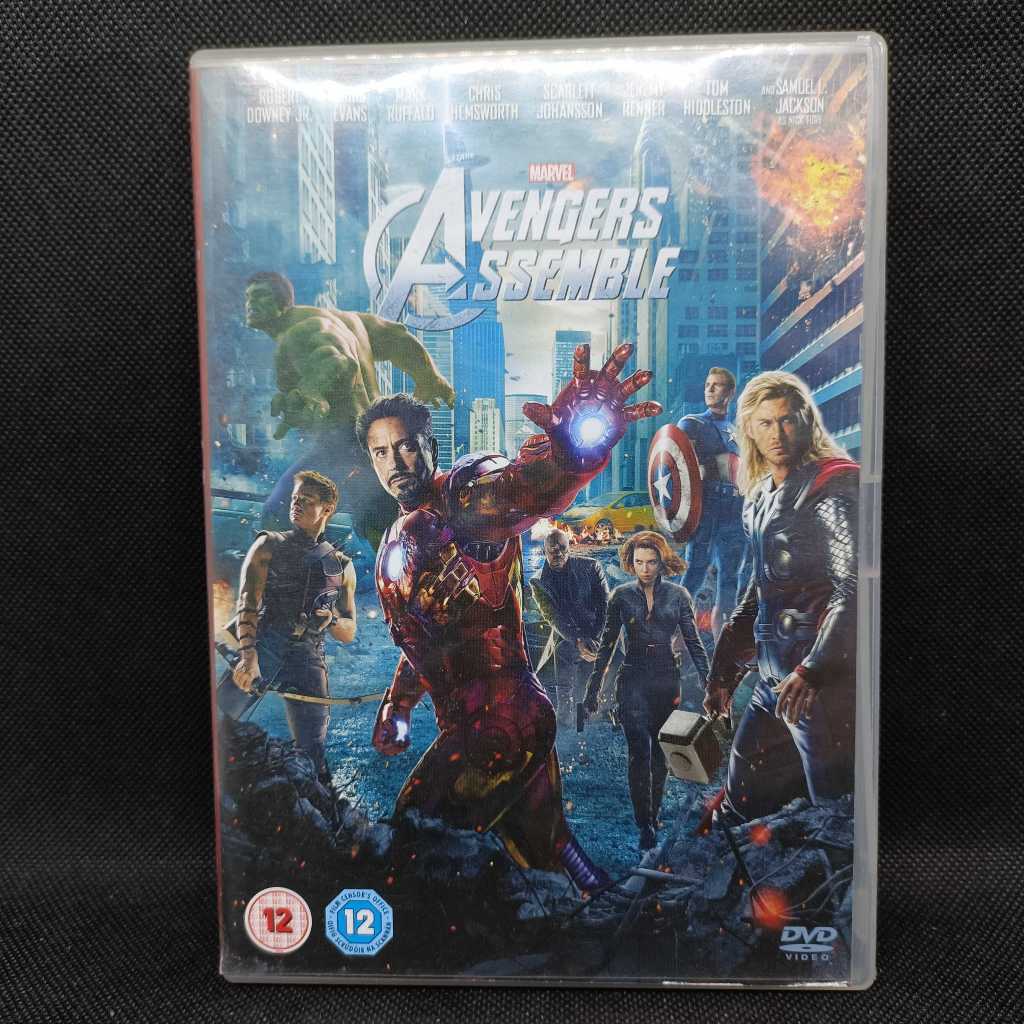 Avengers Assemble Movie DVD in Very good condition from UK | Shopee ...