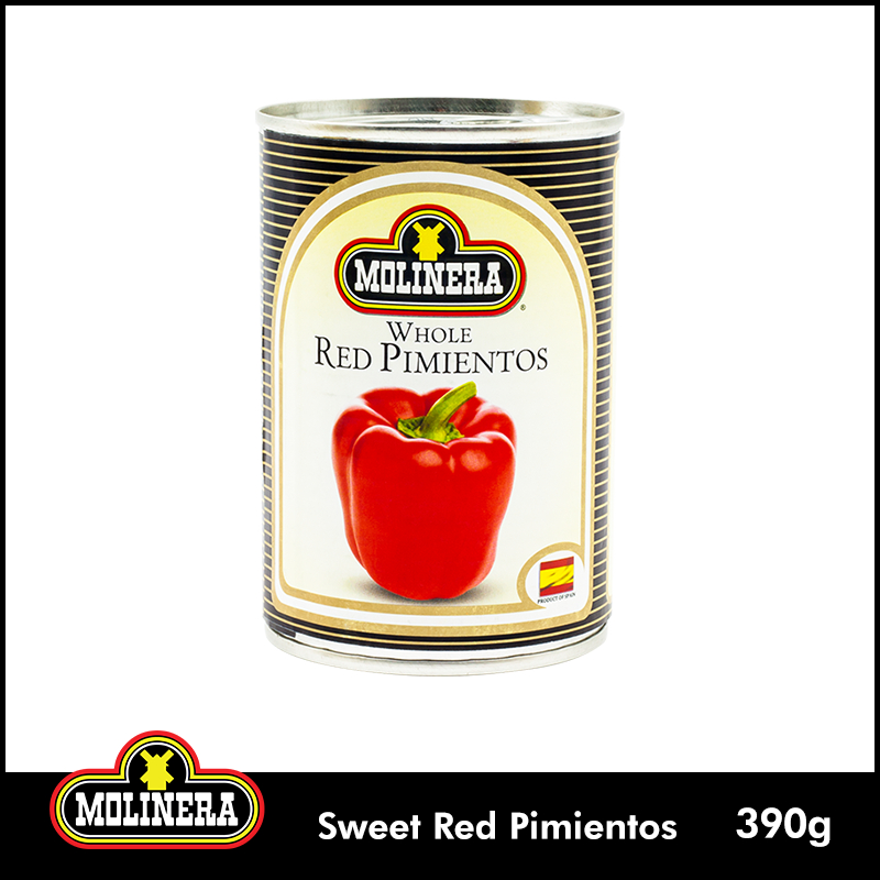 Molinera Sweet Red Pimientos 390g | Shopee Philippines