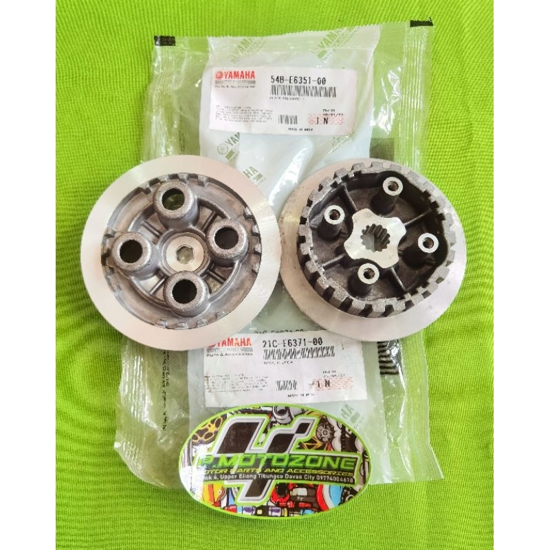 Clutch boss with Pressure plate set YTX125 Yamaha Genuine Parts Made in ...