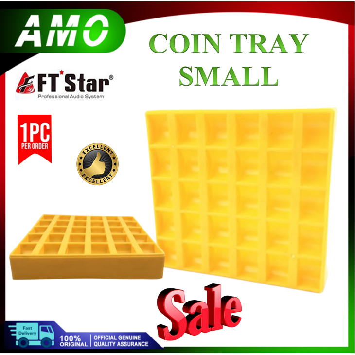 Useful Coin tray /coin sorter(yellow) | Shopee Philippines