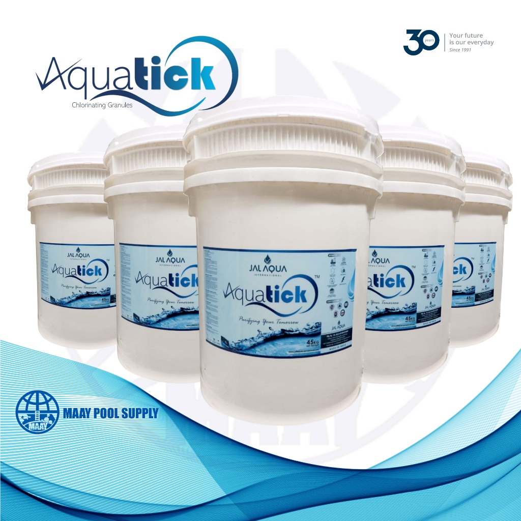 Aquatick Chlorine 70% (Calcium Hypochlorite) Made in India | Shopee ...