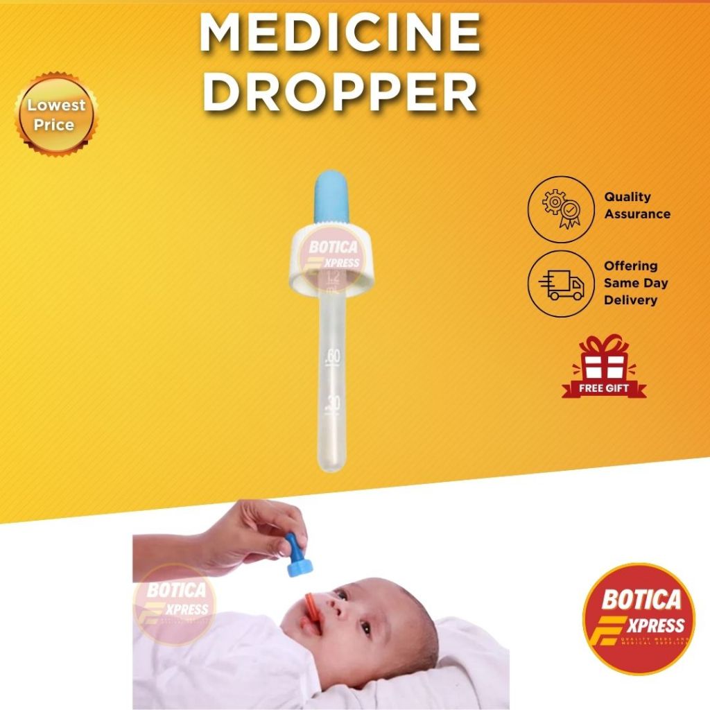 Medicine Dropper (1.2ml) | Shopee Philippines