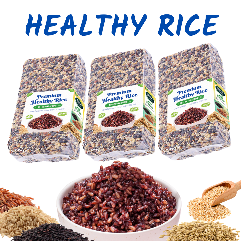 Premium Brown Rice For Diabetic Low Carb Multi Grain Rice Mixed 7 ...
