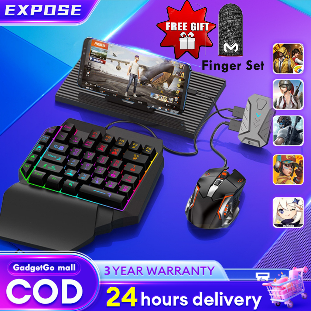 M1 Pro Mobile Controller Game Converter Mouse And Keyboard For PC ...