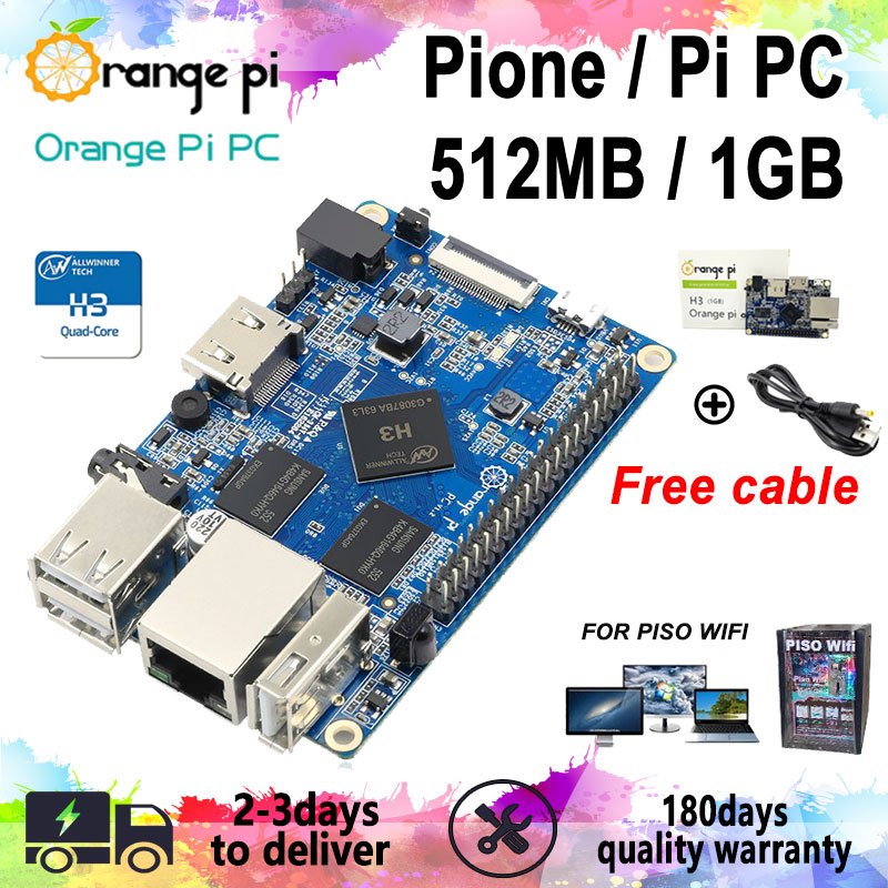Orange Pi One H3 | Pc 1GB | Opi Mini Computer Developent Board With DC ...