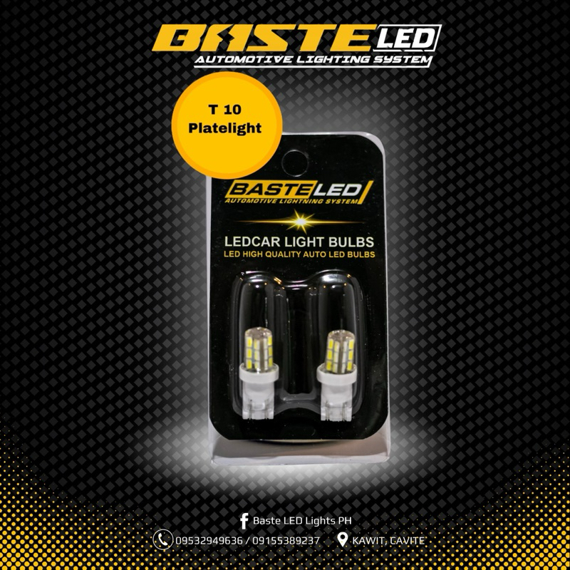 Baste LED T10 Gel Super White (PAIR) | Shopee Philippines
