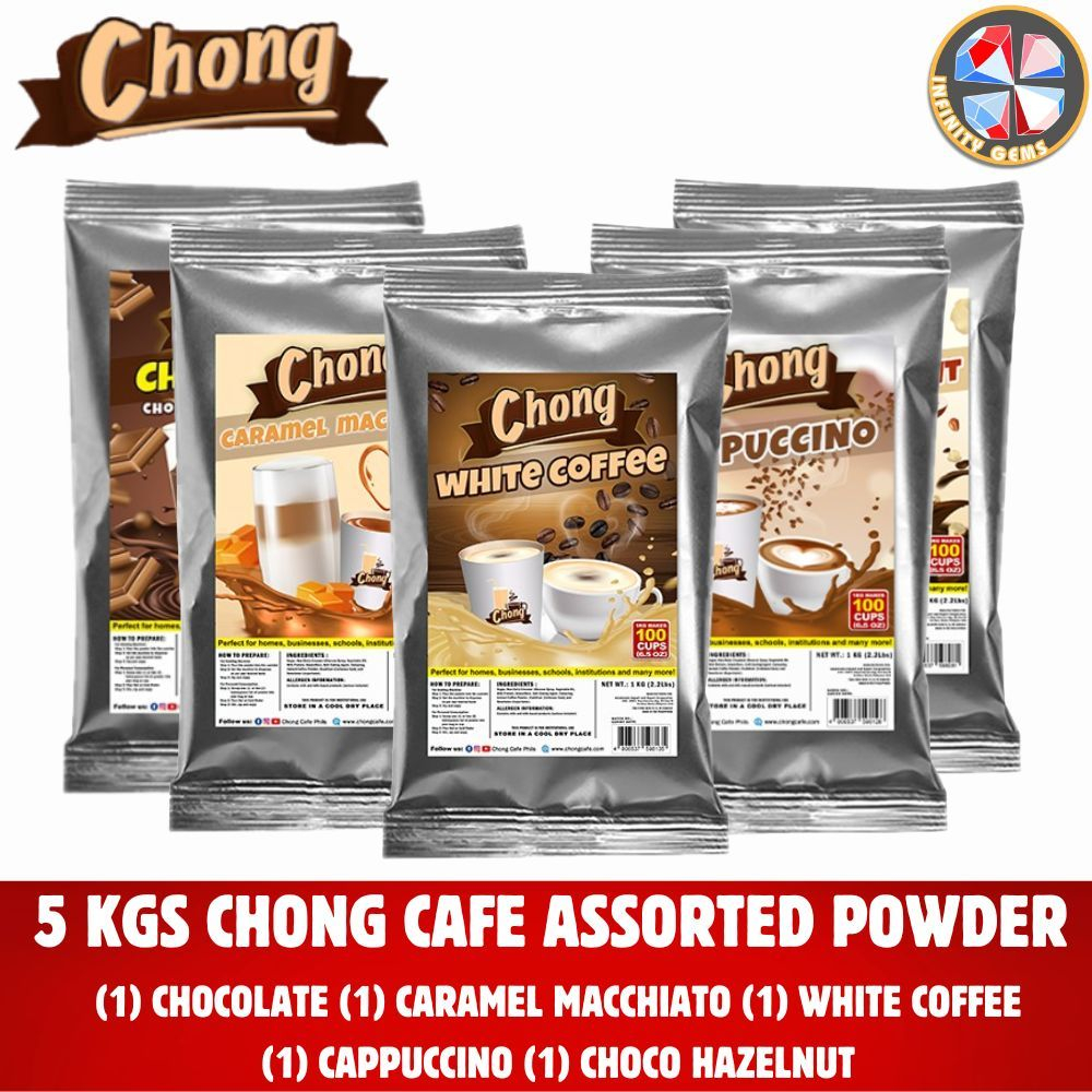 5KGS CHONG CAFE ASSORTED PREMIXED POWDER | Shopee Philippines