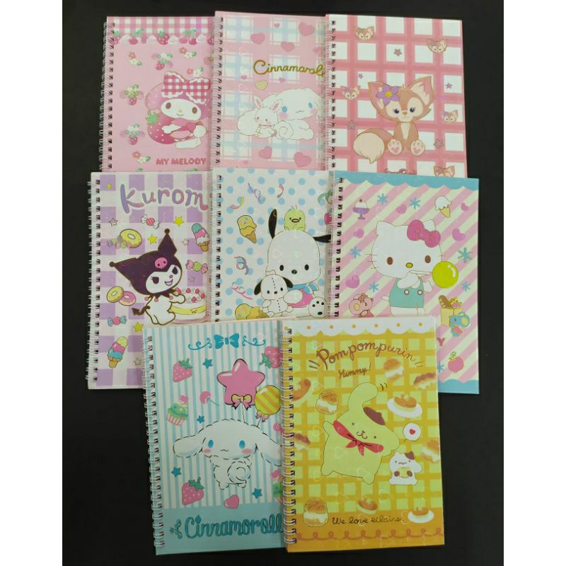 Characters Sanrio Spiral Notebook | Shopee Philippines
