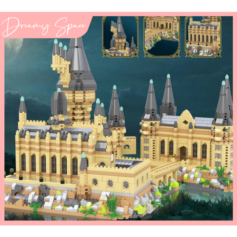2900+PCS Building Blocks Hogwarts Magic Castle/Harry Potter Bricks Toys ...