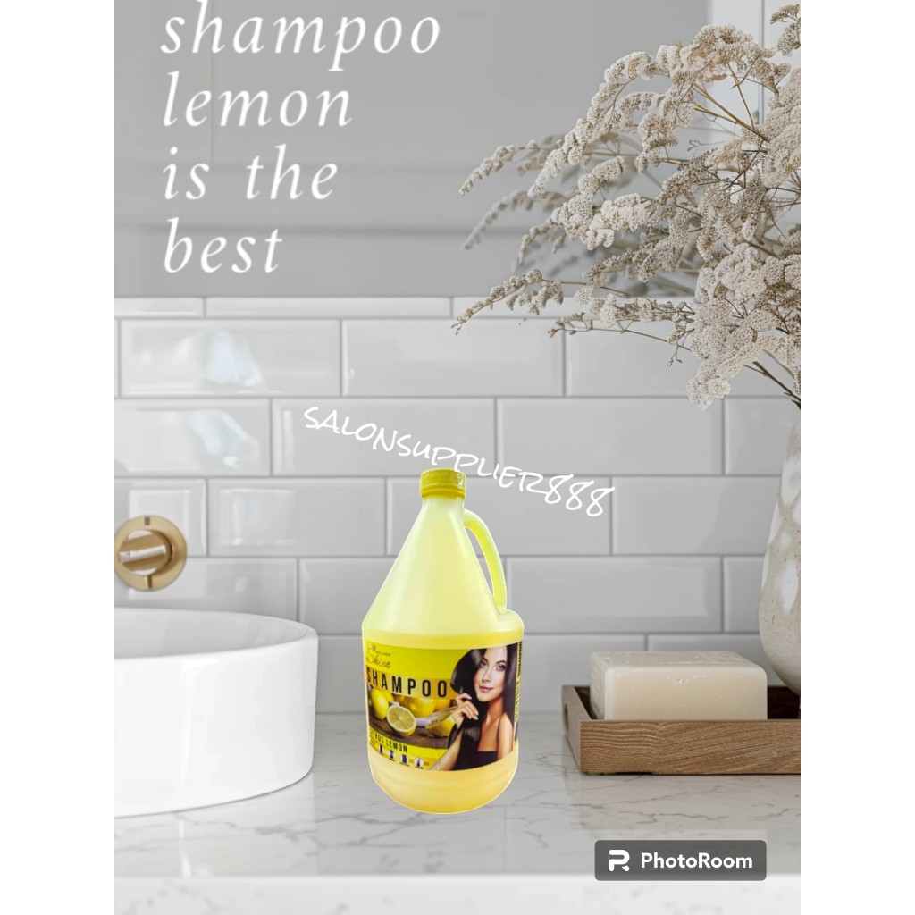 1 GALLON CITRUS LEMON SHAMPOO (different stickers,random delivery ...