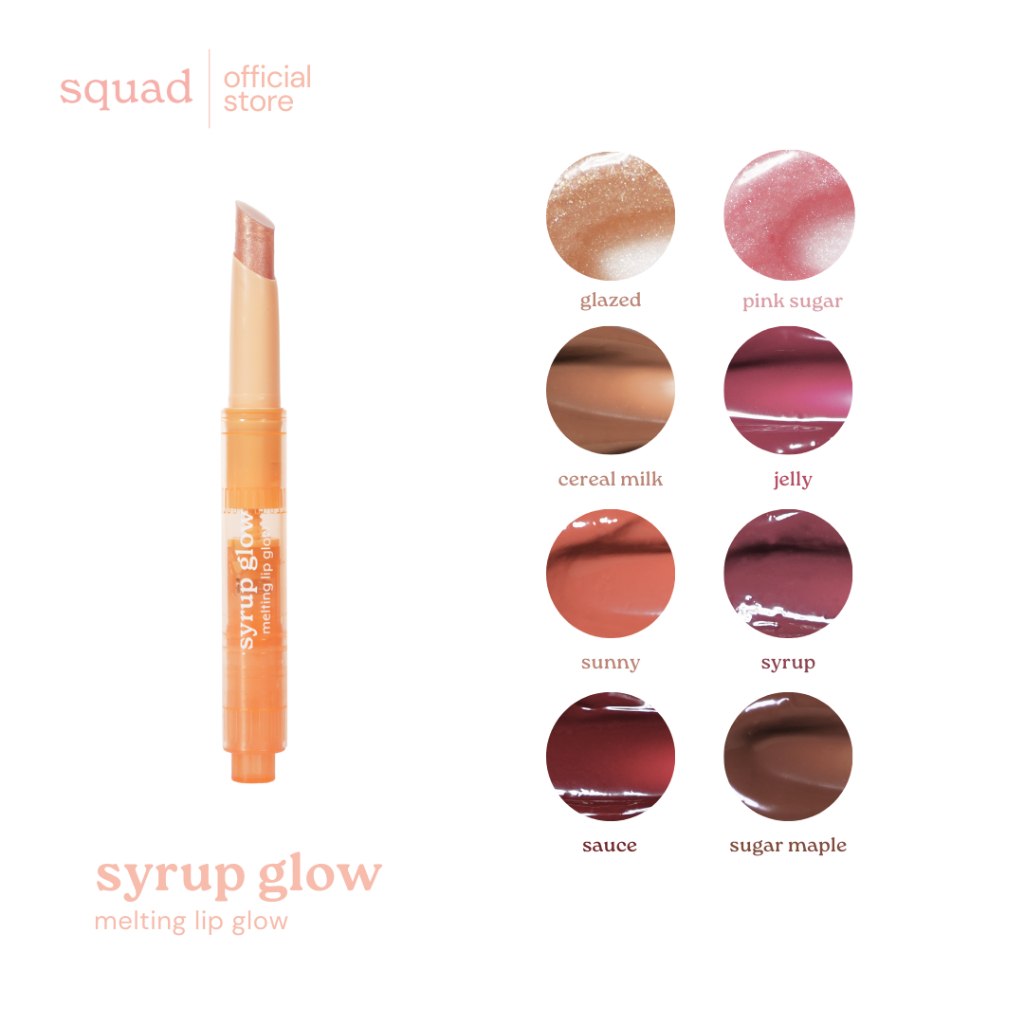 Squad Cosmetics Syrup Glow | Shopee Philippines