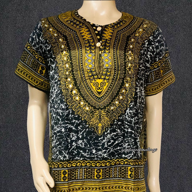 (PLUS SIZE) Dashiki Bohemian Batik Shirt | Shopee Philippines