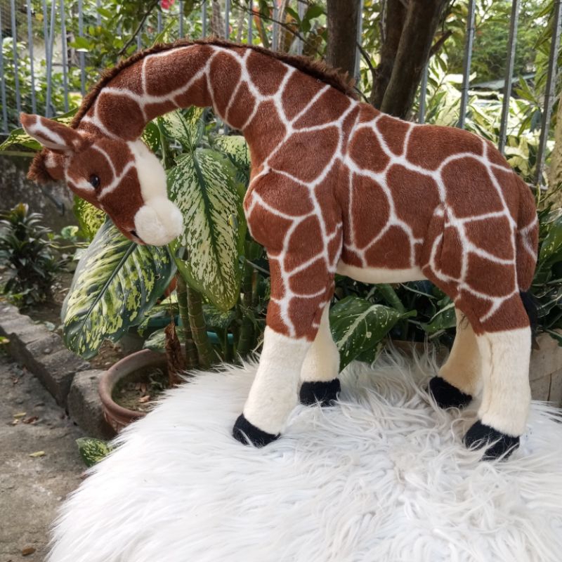African Giraffe Animal Alley Wildlife Plush Toy | Shopee Philippines