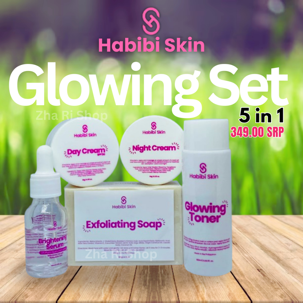 HABIBI SKIN ESSENTIALS SET ( original ) 5 IN 1 | Shopee Philippines