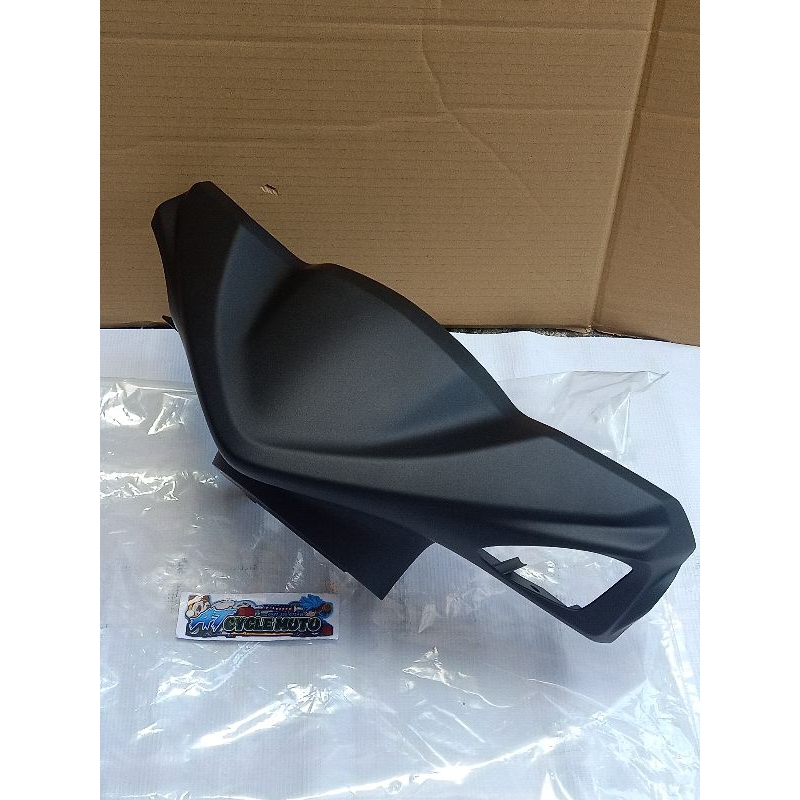 MIO GEAR FRONT COVER / UPPER 1 COWLING MATTE BLACK YAMAHA | Shopee ...