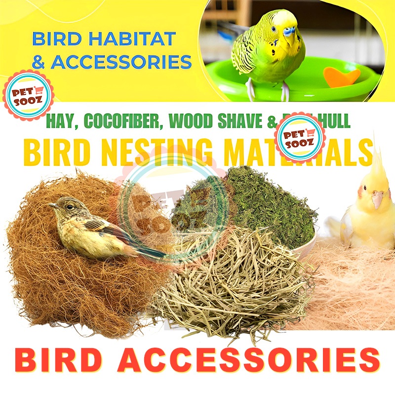 Bird nest materials Natural nesting material for love birds cockatiel ...