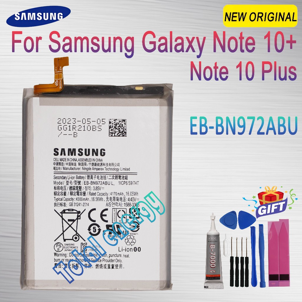 EB-BN972ABU 4300mAh Battery For Samsung Galaxy Note 10+ Note 10 Plus SM ...