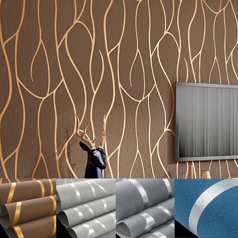JT3 Abstract Design Wall Sticker PVC Self Adhesive Waterproof Homedecor ...