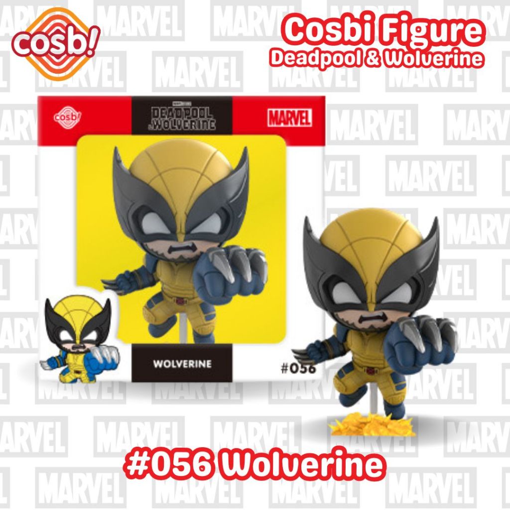 Hot Toys Cosbi Figure #056 Wolverine - Deadpool and Wolverine (Japan ...