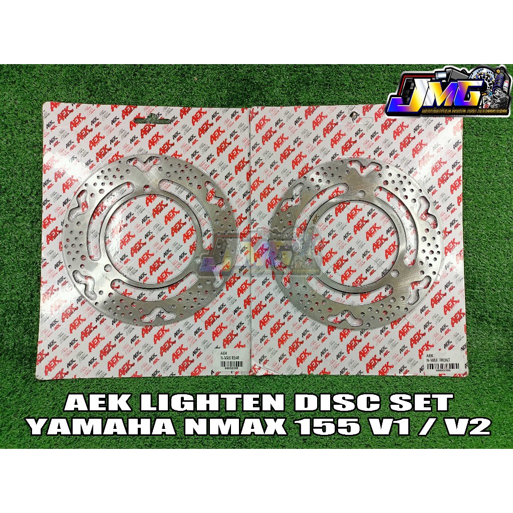 YAMAHA NMAX 155 V1/ V2 AEK LIGHTEN DISC 3HOLES THAILAND MADE | Shopee Philippines