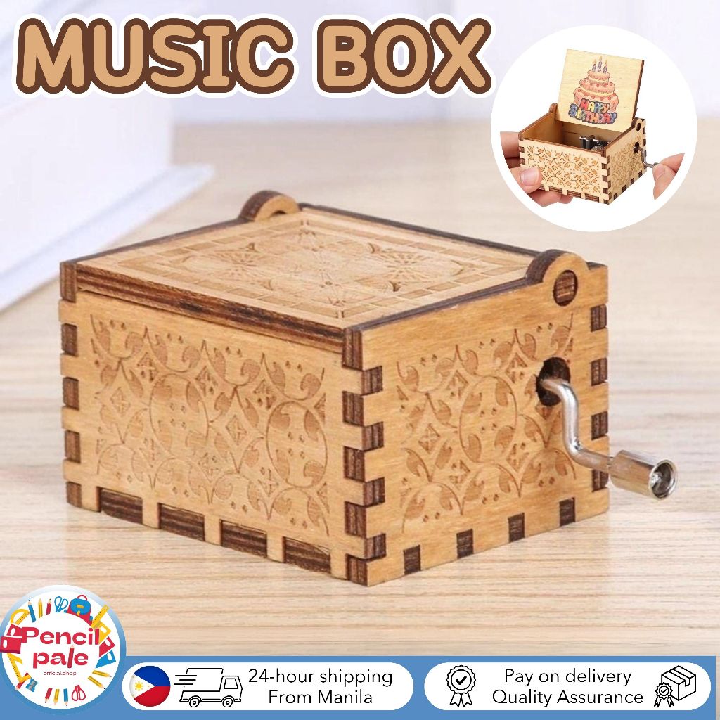 Hand-cranked Wooden Music You Are My Sunshine Birthday party Gift Hand ...