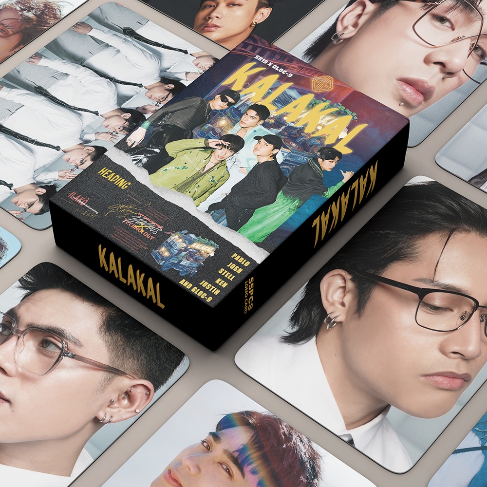 55Pcs/Box sb19 Photocards KALAKAL SINGLE ALBUM LOMO Card Postcard lomo ...