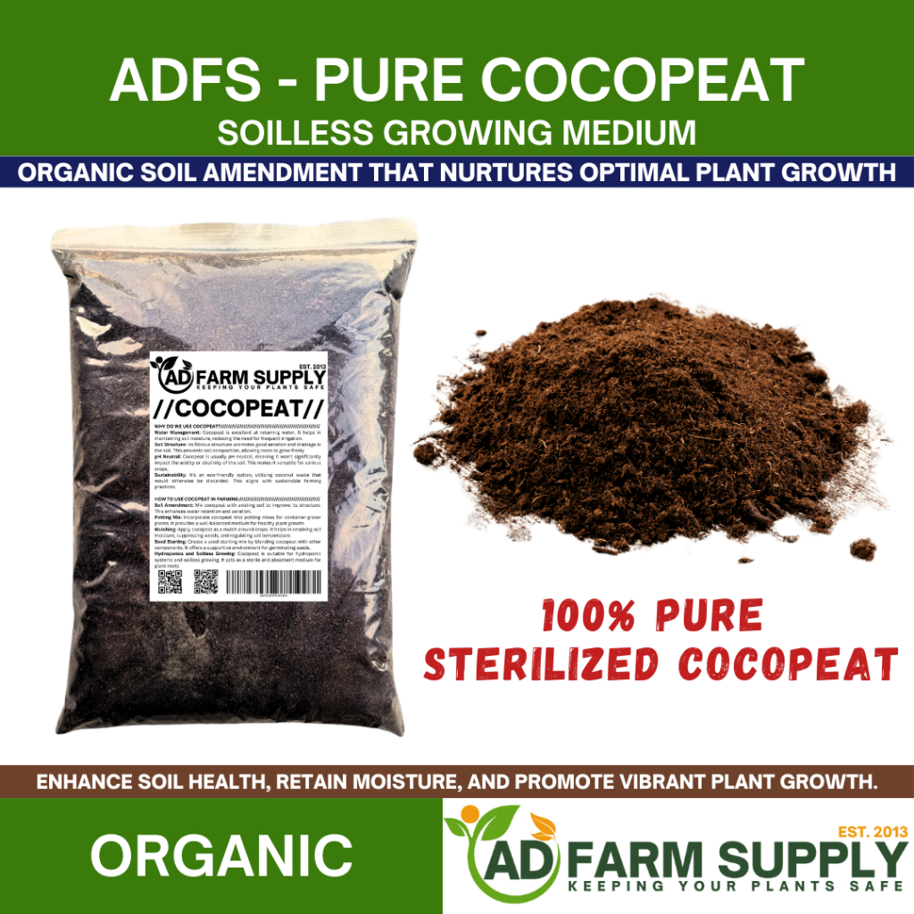 COCOPEAT FOR PLANTS SEEDLING HYDROPONICS ORNAMENTAL PURE SCREENED ...