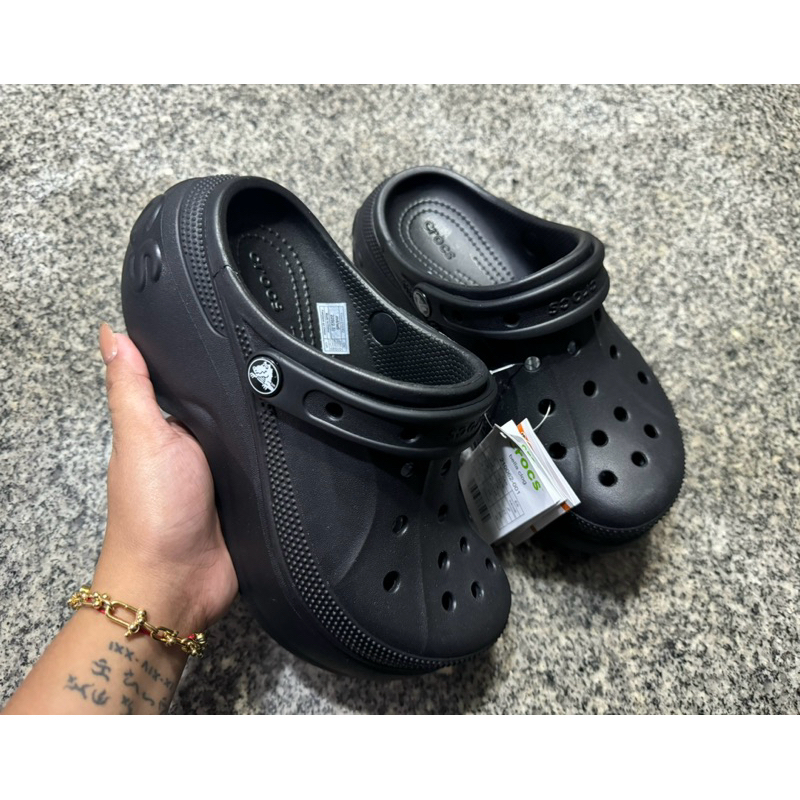 Crocs Bella Clog | Wedge | Sandals | Girls | Women | Shopee Philippines