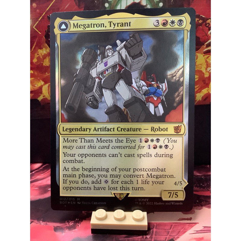MAGIC: The Gathering - Megatron Tyrant (Universes Beyond: Transformers ...