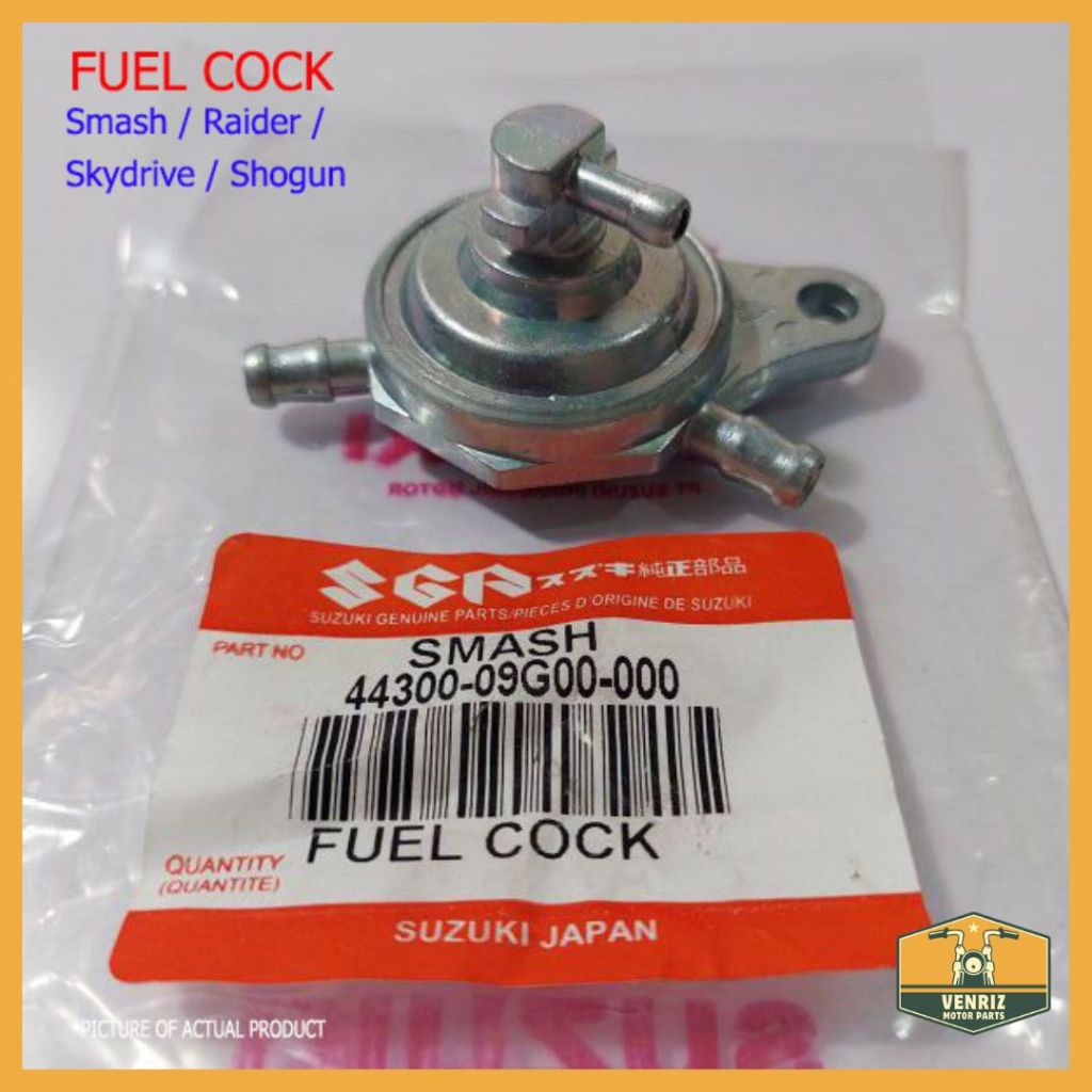 [Genuine PartNo.44300-09G00-000] FUEL COCK ASSY - Suzuki SMASH / RAIDER ...