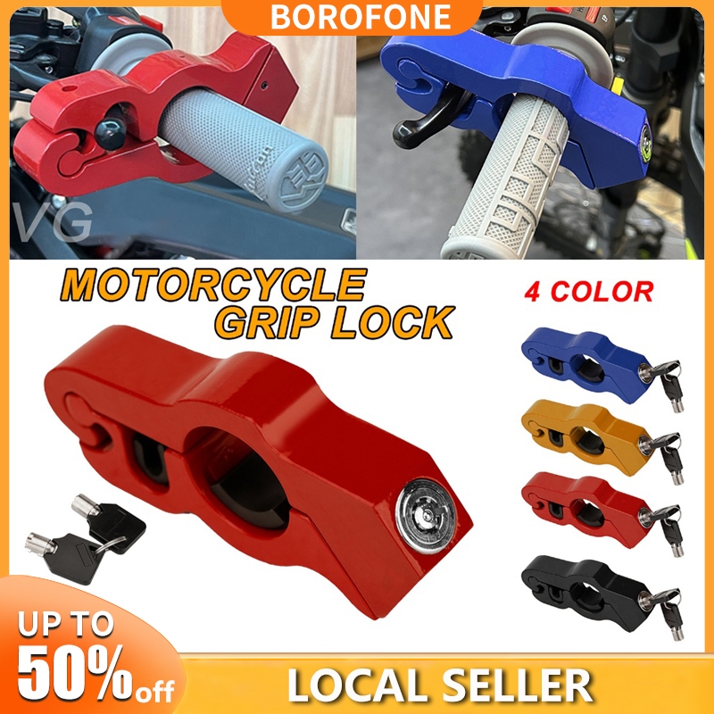 Universal Motorbike Brake Lock Anti Theft Handlebar Throttle Grip Lock ...