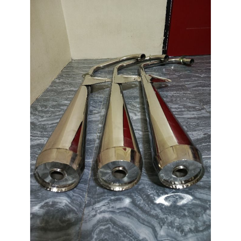 motoposh Pinoy 125/150/175/for chicken pipe stainless | Shopee Philippines
