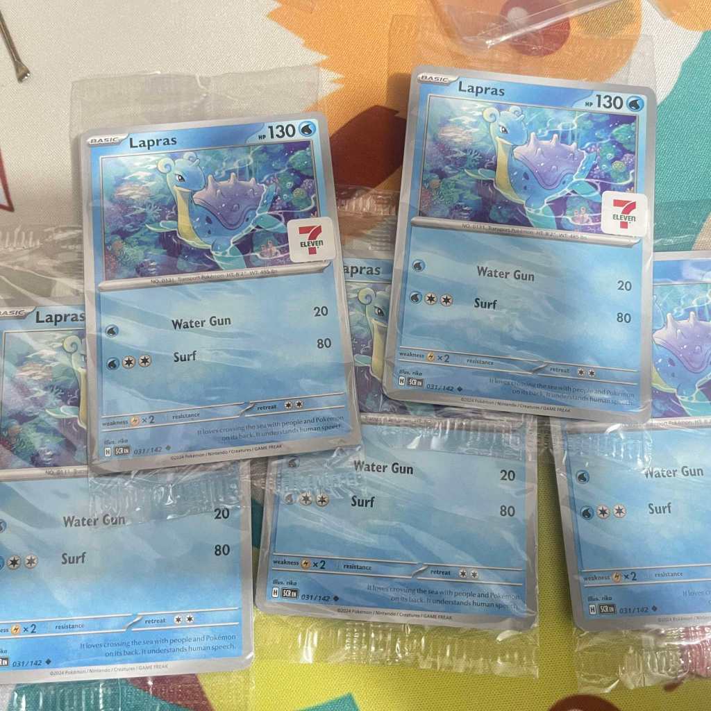 LAPRAS 711 PROMO CARD pokemon trading card games | Shopee Philippines