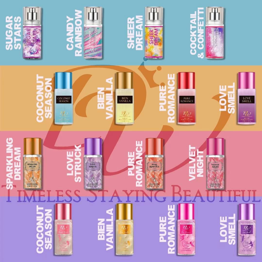 DW Lasting Fragrance Mist Perfume Spray 88ml | Shopee Philippines