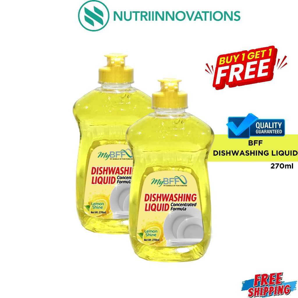 Dishwashing Liquid Lemon Scent Concentrated Formula Best Grease and Oil ...