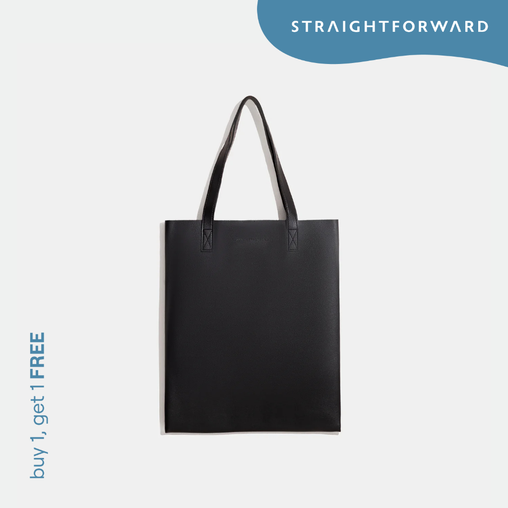 Straightforward DVL Portrait Tote Bag (with Magnetic Snap) | Shopee ...