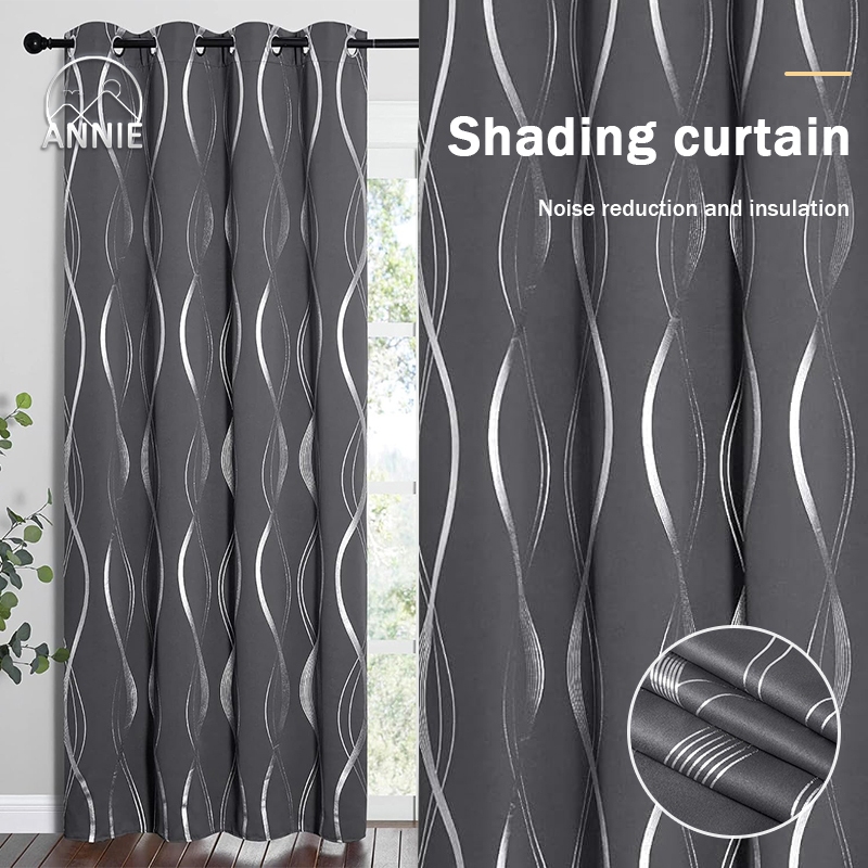 ANNIE 1PC Foil Blackout Curtain for Window,Living Room,Bedroom ...