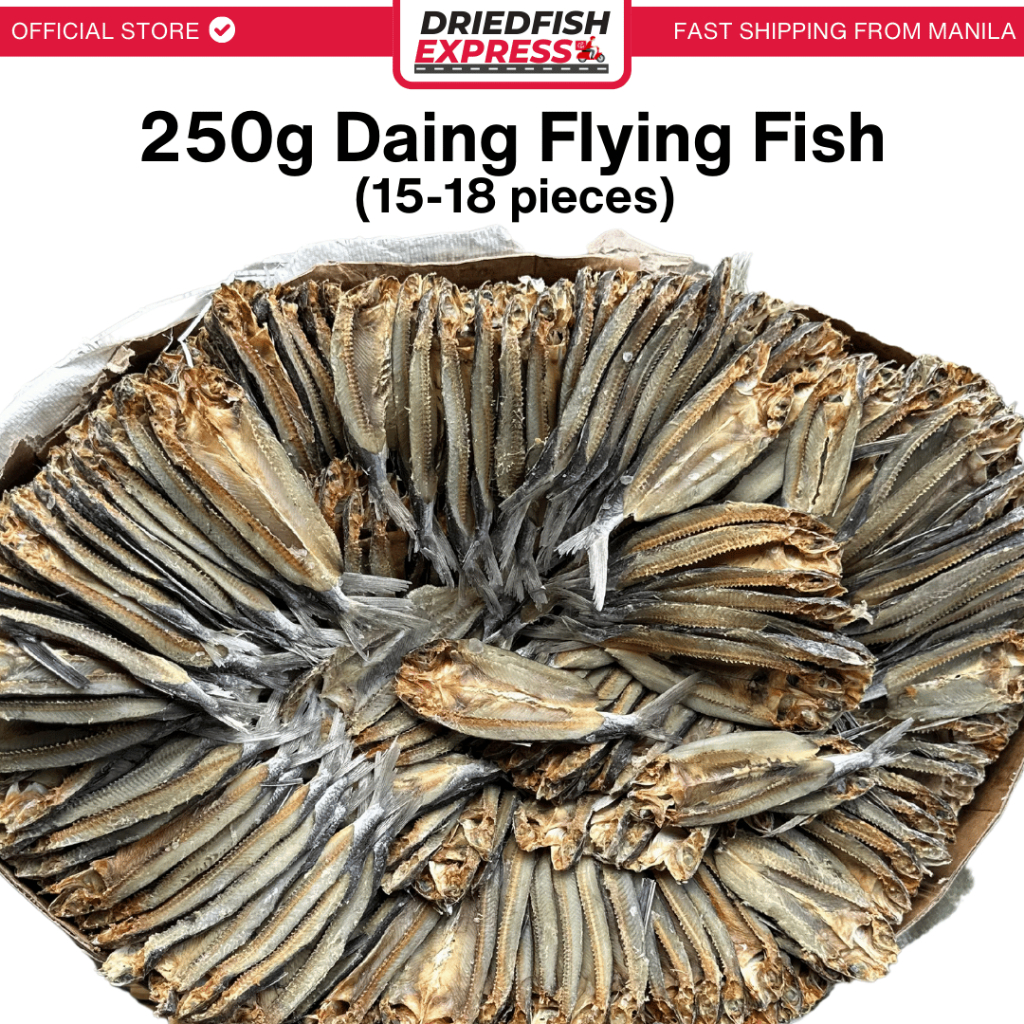 250g Daing Flying Fish from Mindoro in food grade ziplock Wholesale ...