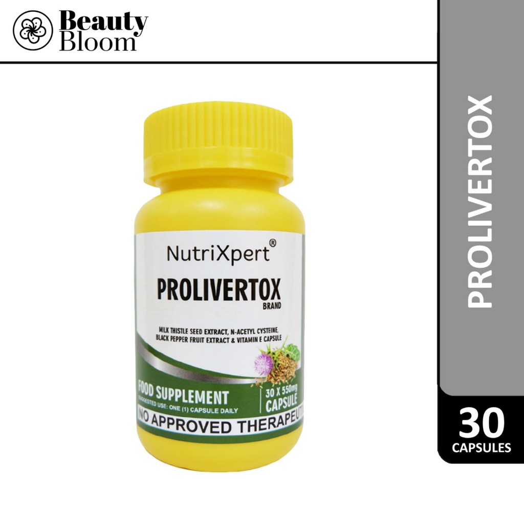 NutriXpert Prolivertox Brand Capsule 550mg | Shopee Philippines